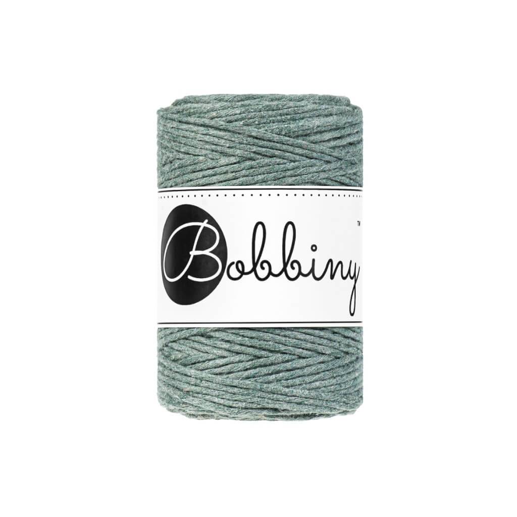 Bobbiny macrame yarn 1.5mm twisted Laurel 100m von mahina
