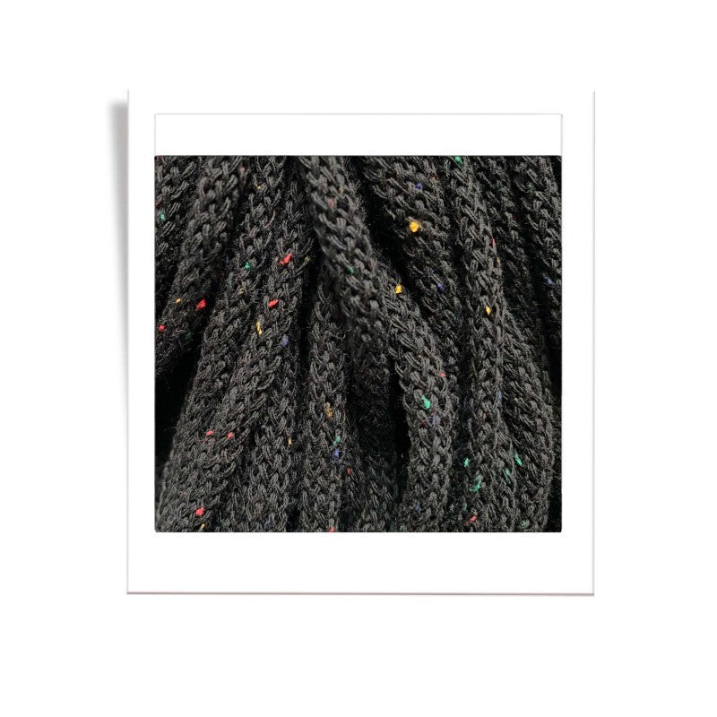 Bobbiny PREMIUM Flechtkordel 5mm geflochten Midnight Dust 100m von mahina